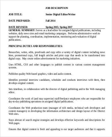 Hiring Tips for Content Roles [+Sample Job Description Templates ...