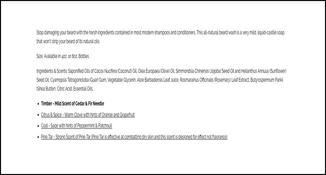 8 Types of Product Descriptions With Examples | Pepper Content