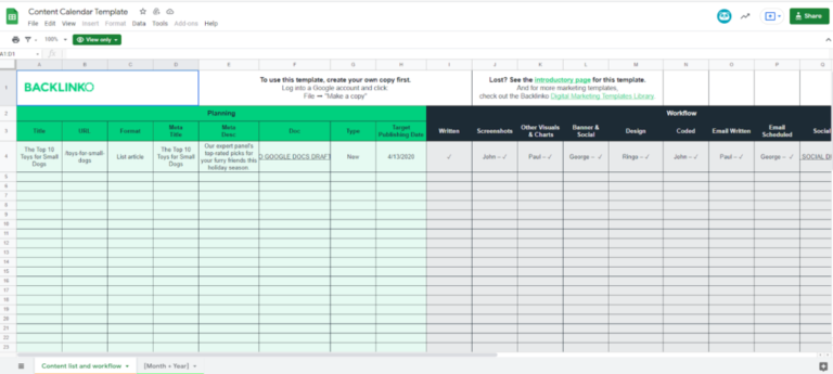 5 Best Templates for Creating your LinkedIn Content Calendar | Pepper ...